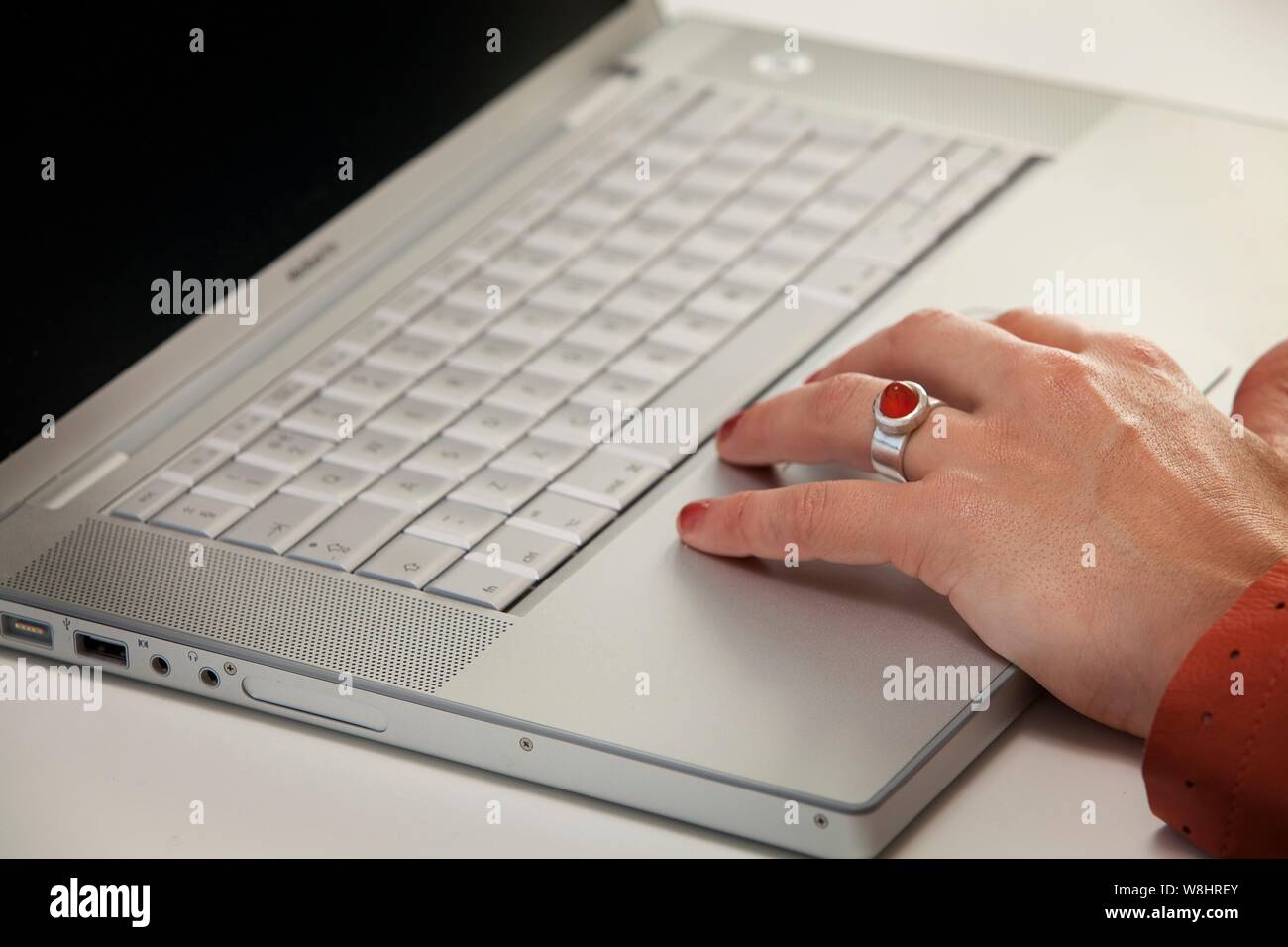Laptop close hi-res stock photography and images - Alamy
