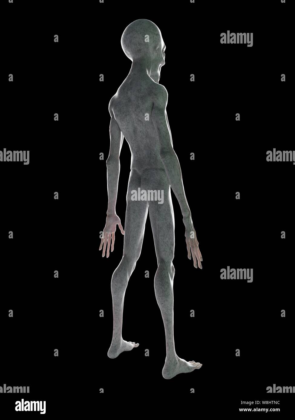Space alien grey hi-res stock photography and images - Alamy