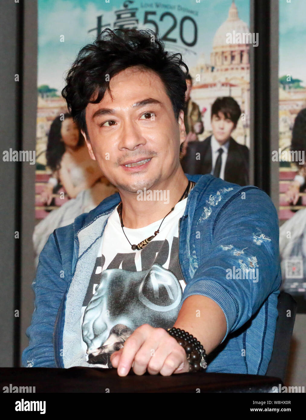 Hong Kong actress Francis NG attends a press conference for his movie ...