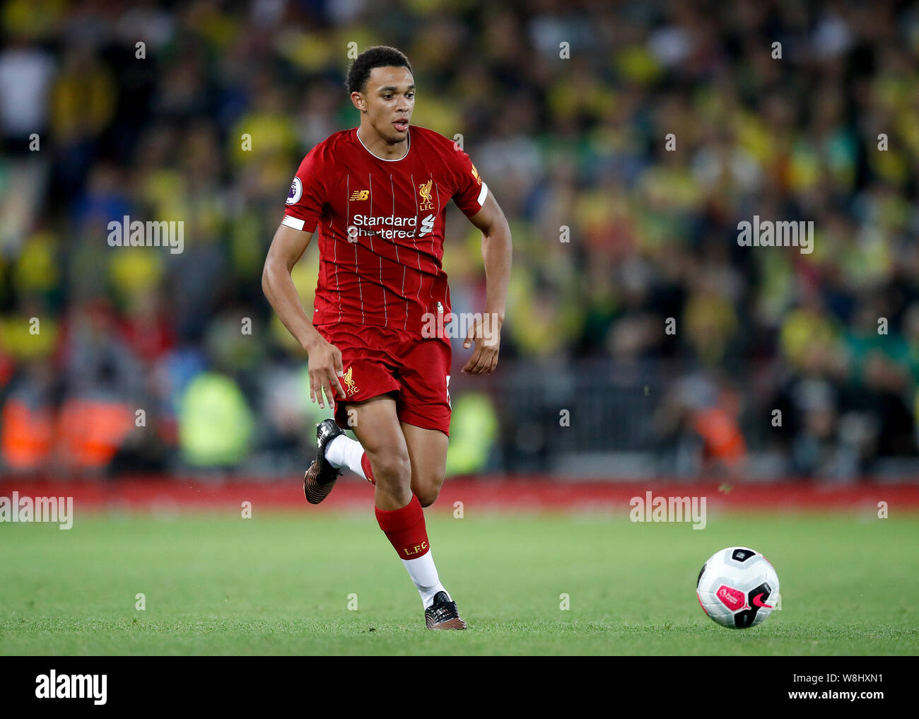 Liverpool's Trent Alexander-Arnold during the Premier League match at ...