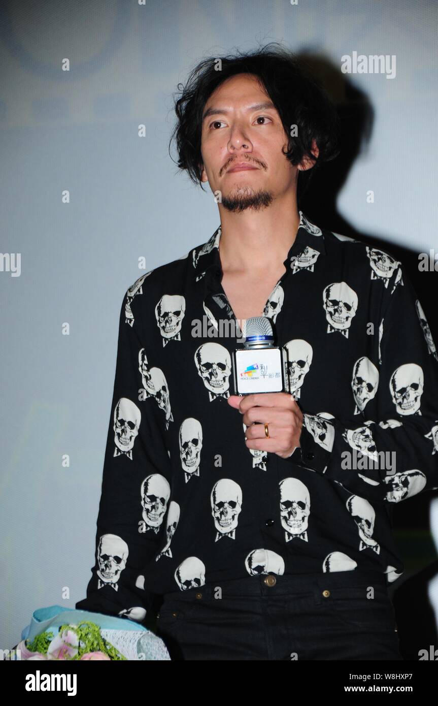 Taiwanese actor Chang Chen attends a premiere for his movie "The ...