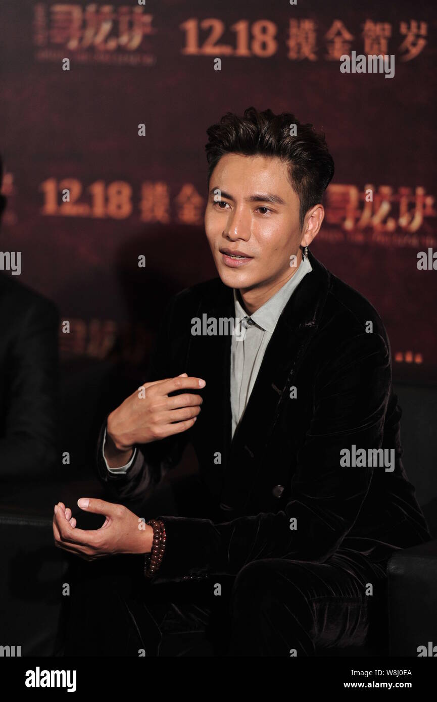 Chinese actor Chen Kun is pictured during an interview before the ...
