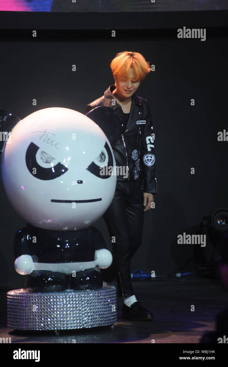 Rapper and singer-songwriter G-Dragon (Kwon Ji-yong) of South Korean ...