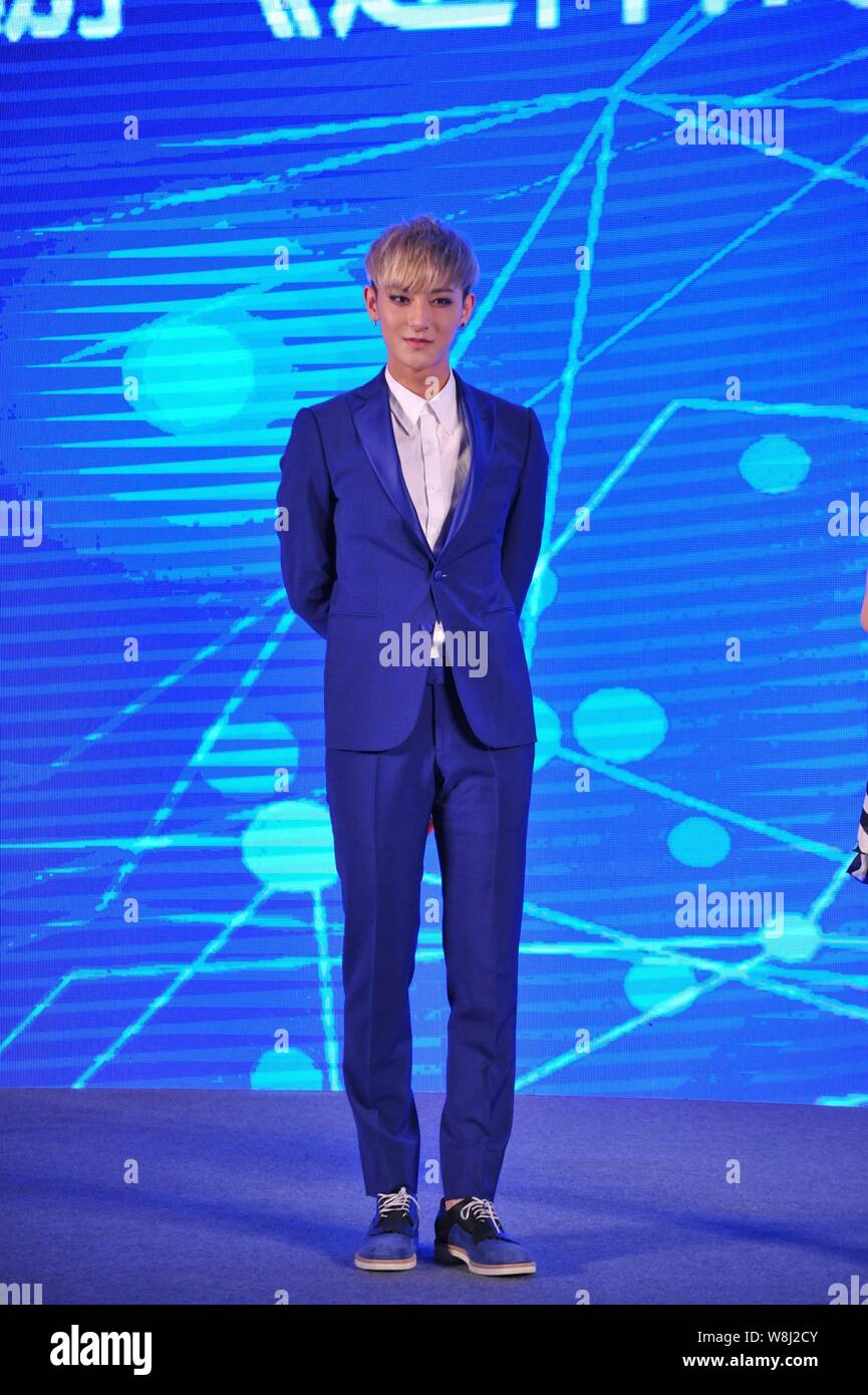 Chinese singer Huang Zitao, better known by his stage name TAO, a ...