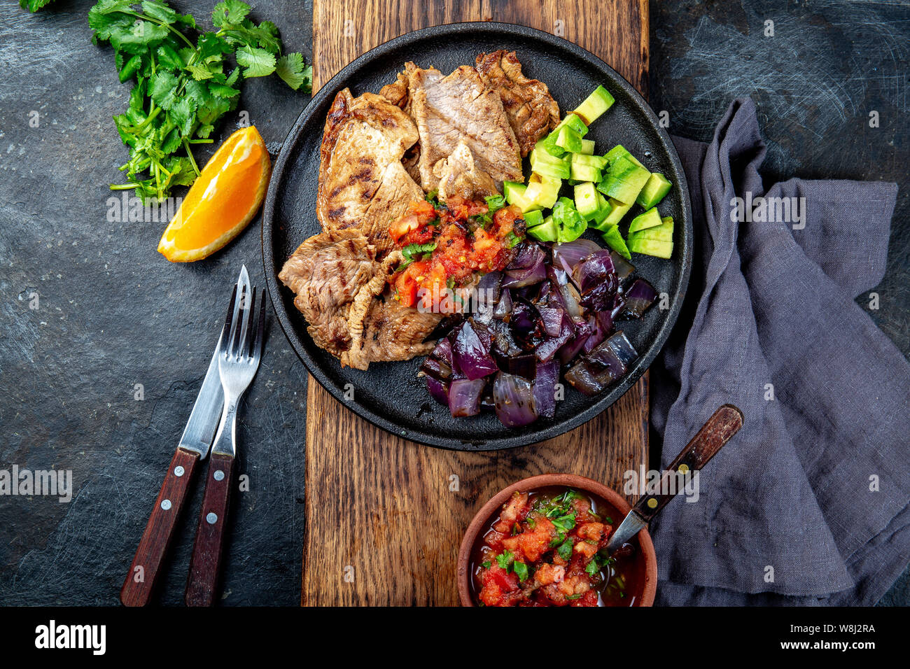 Yucatan Mexican Food Pork POC CHUC poc chuck. Pork marinaded in orange ...