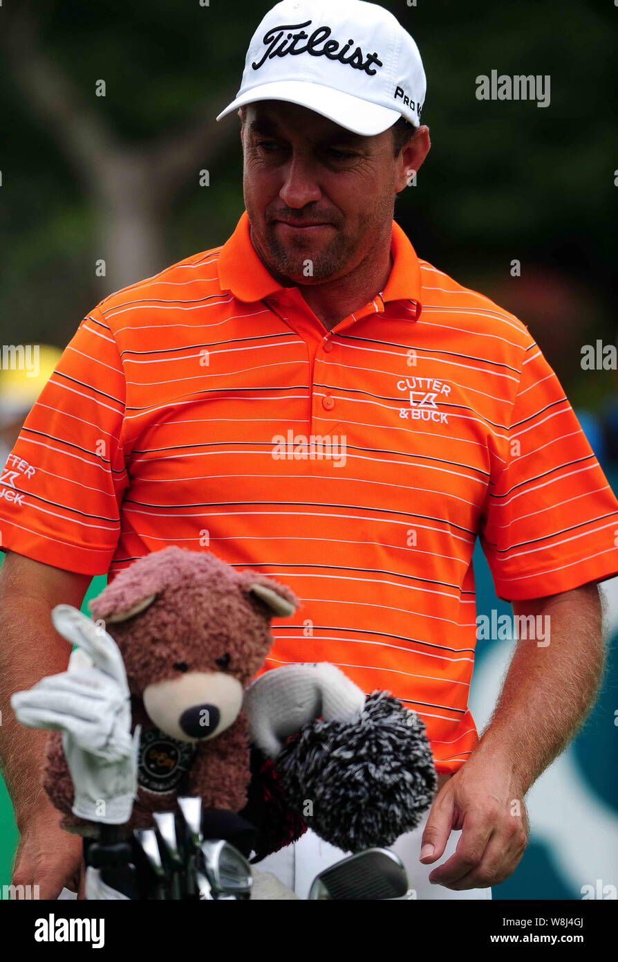 Darren Fichardt of South Africa is pictured during the Shenzhen ...