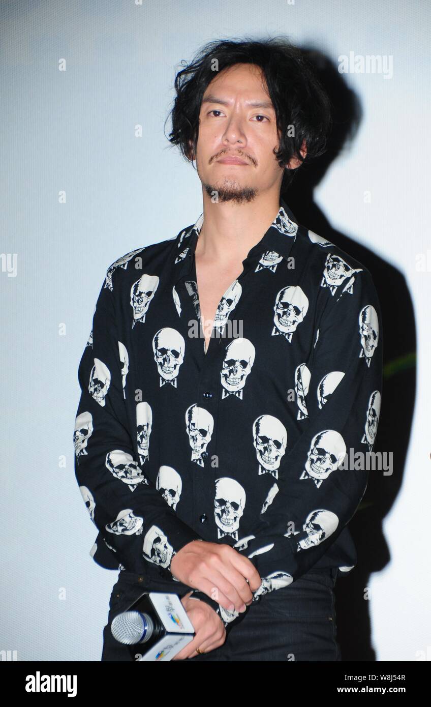 Taiwanese actor Chang Chen attends a premiere for his movie "The ...