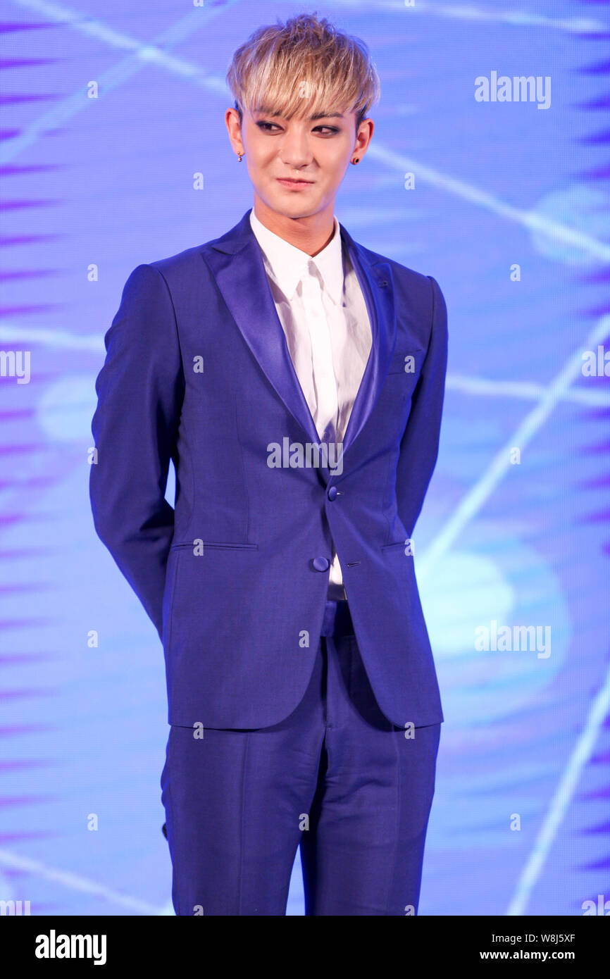 Chinese singer Huang Zitao, better known by his stage name TAO, a ...