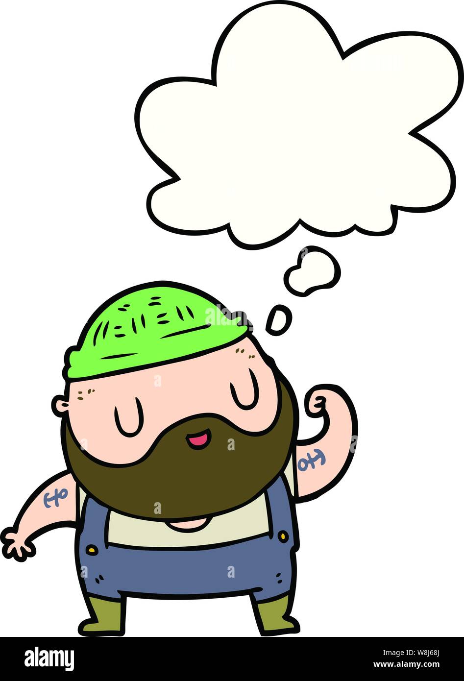 Dock worker worker Stock Vector Images - Alamy