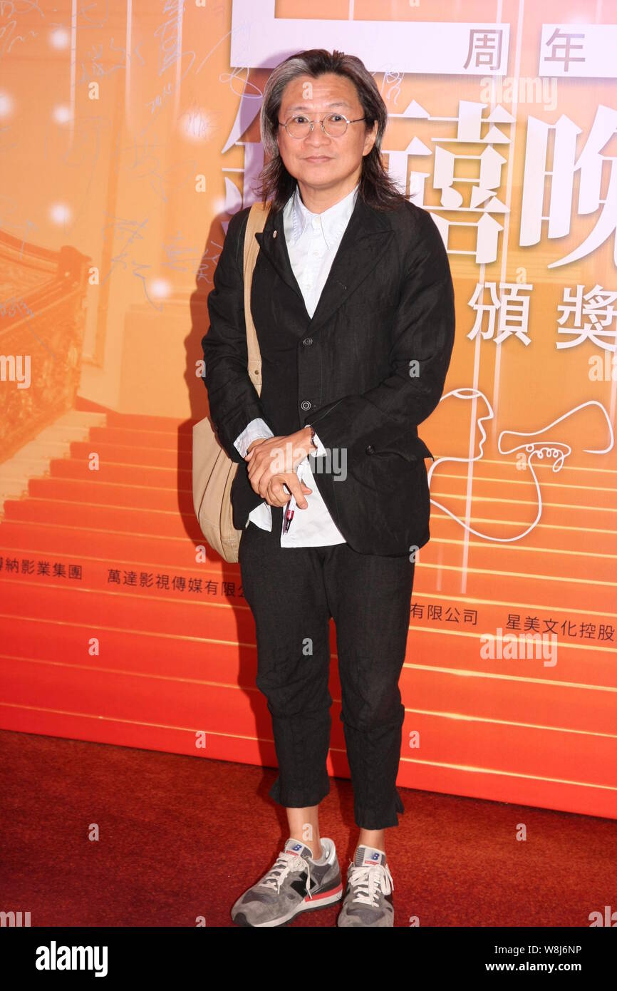 Hong Kong director Peter Chan poses during the 25th anniversary party and the annual award ...