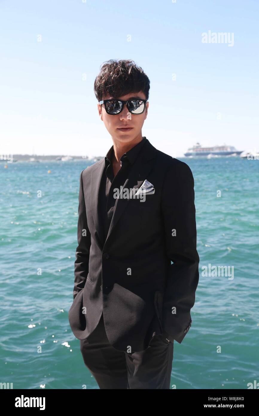 Chinese actor Chen Kun poses at a photocall for his movie "The Ghouls ...