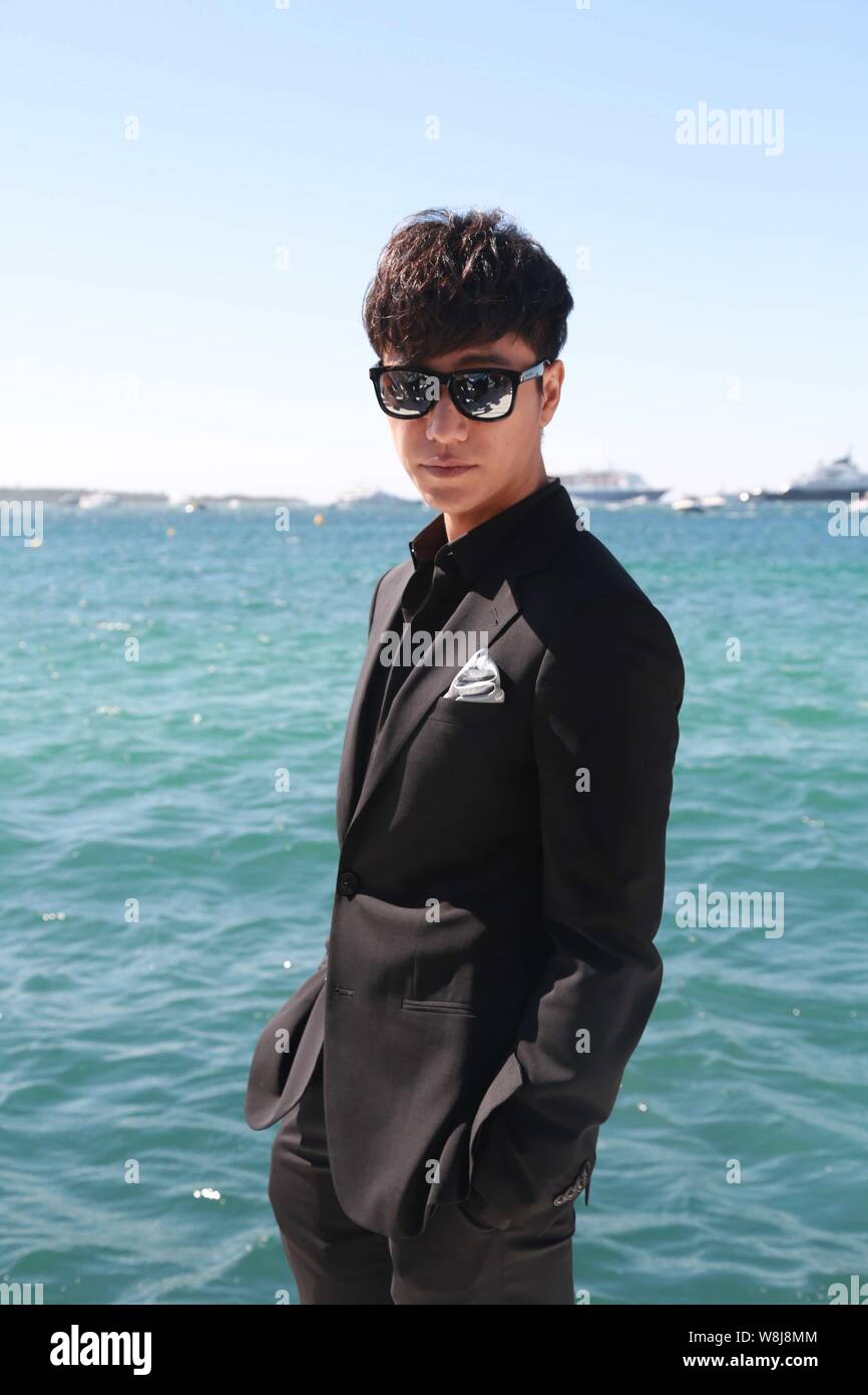 Chinese actor Chen Kun poses at a photocall for his movie "The Ghouls ...