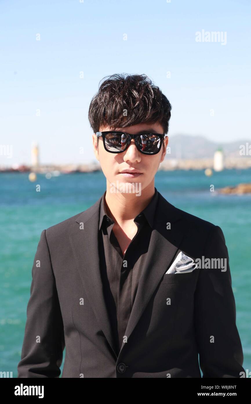 Chinese actor Chen Kun poses at a photocall for his movie "The Ghouls ...