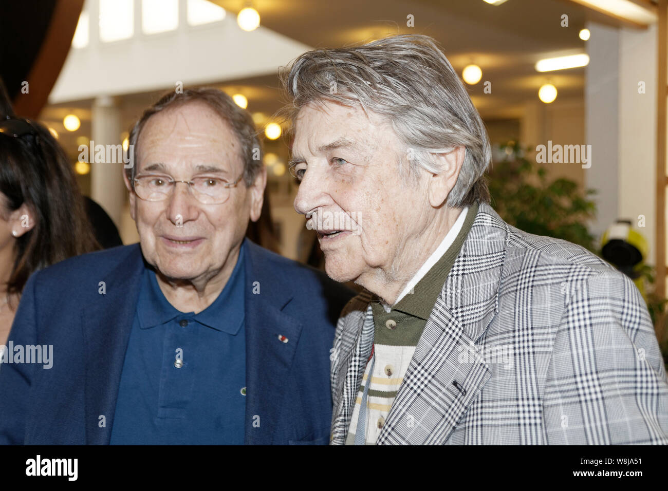 Cap of Agde, France. 24th June, 2016. Jean-Pierre Mocky and Robert ...