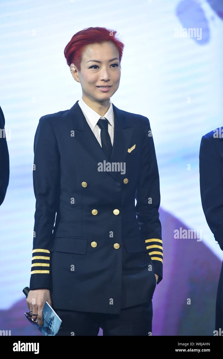 Hong Kong singer and actress Sammi Cheng poses during a press ...