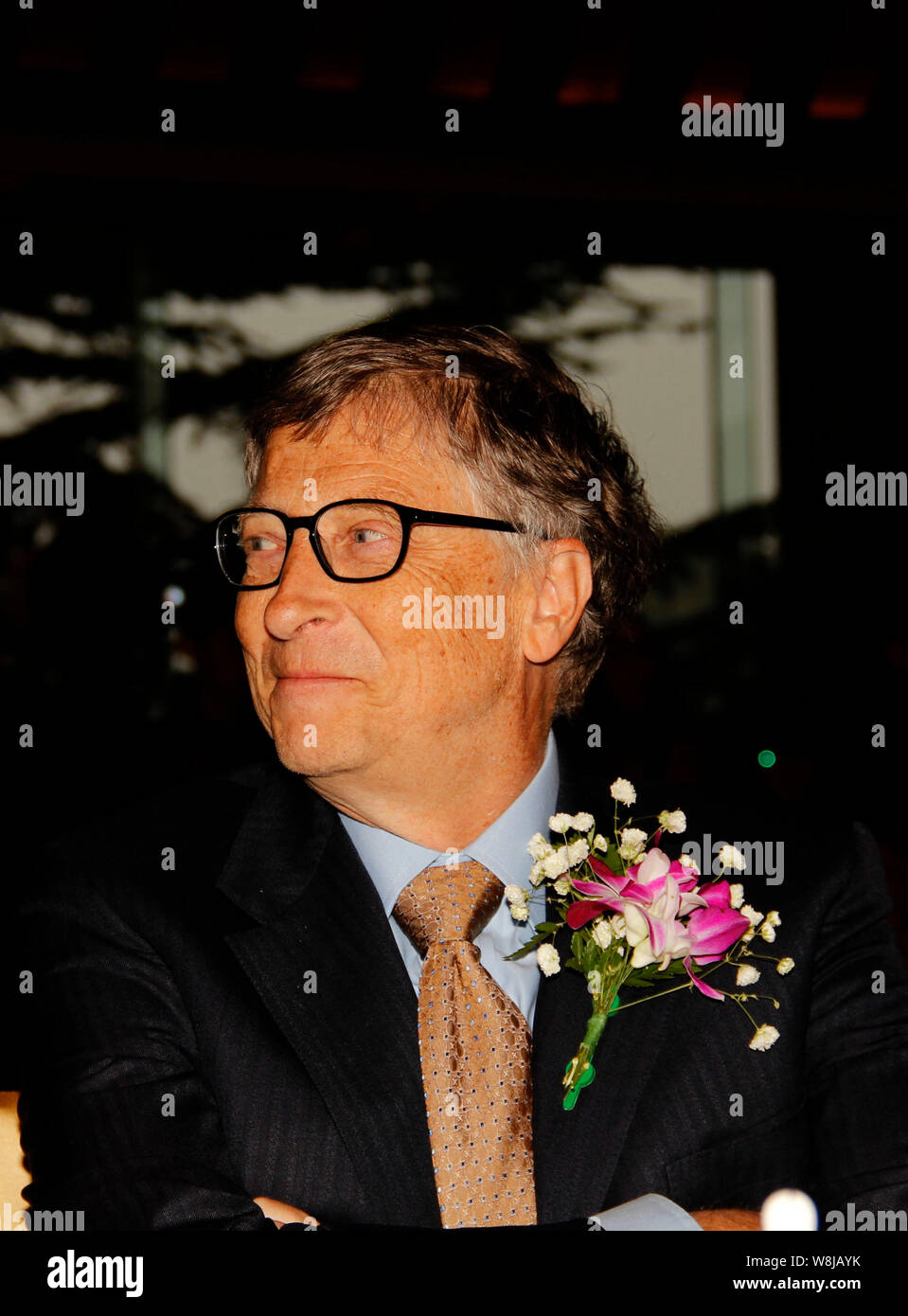 Bill Gates, co-founder of Microsoft and co-chair of the Bill & Melinda ...