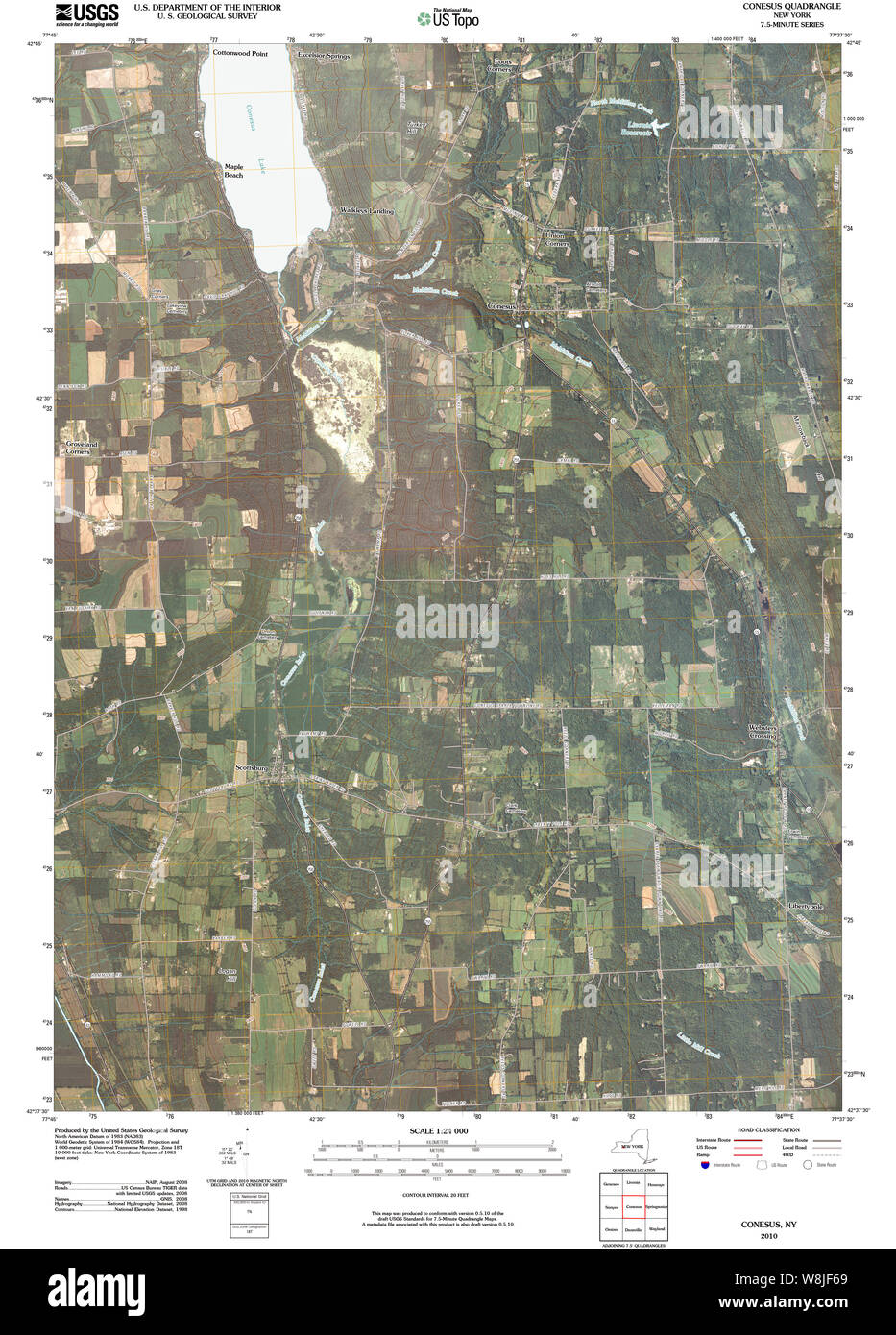 This image map depicts geographic features on the surface of the earth ...