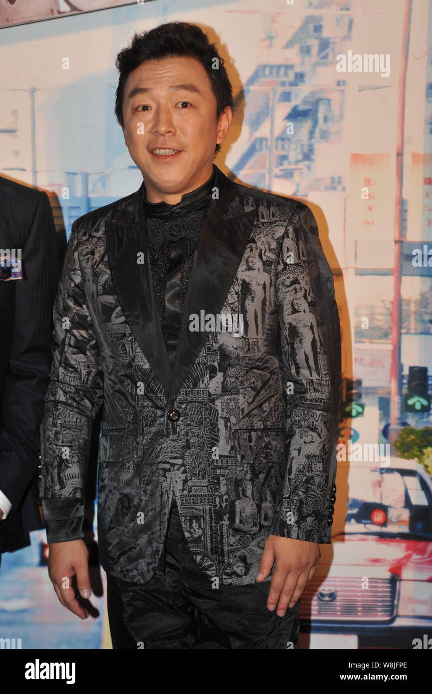 Chinese actor Huang Bo poses on the red carpet as he arrives for the ...