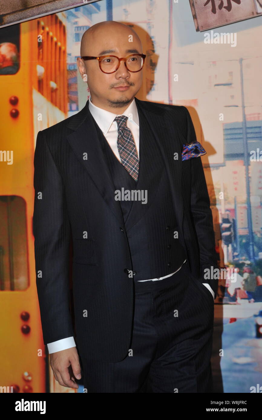 Chinese actor and director Xu Zheng poses on the red carpet as he ...