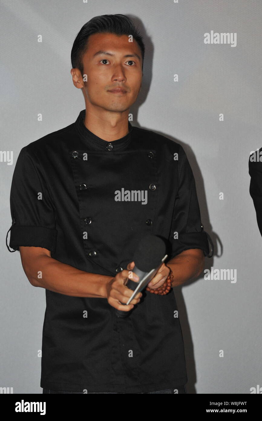 Hong Kong actor Nicholas Tse attends the premiere for the movie "To The ...