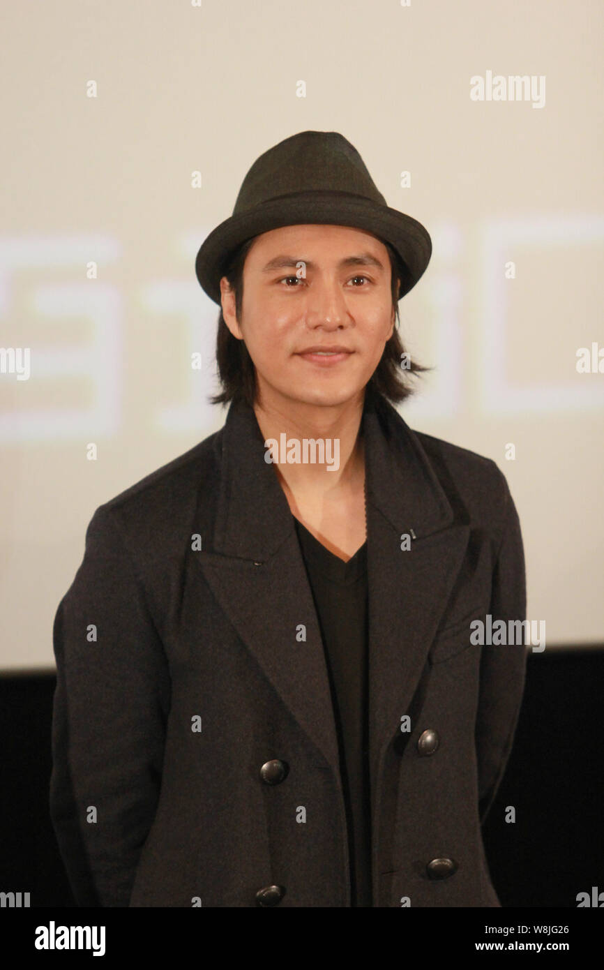 Chinese actor Chen Kun attends a fan meeting for his new movie "Zhong ...