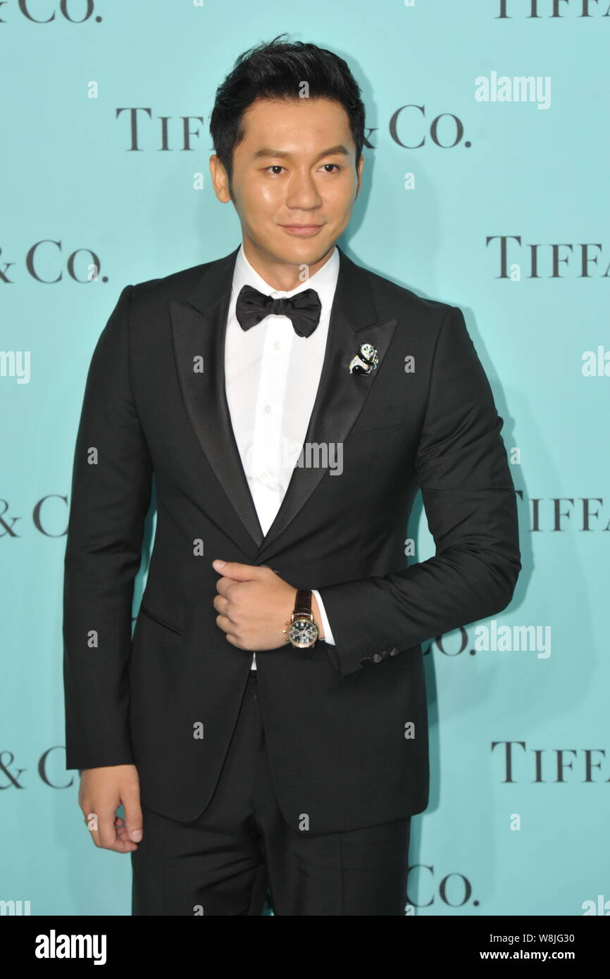 Chinese actor Li Chen poses as he arrives for a fashion event by ...