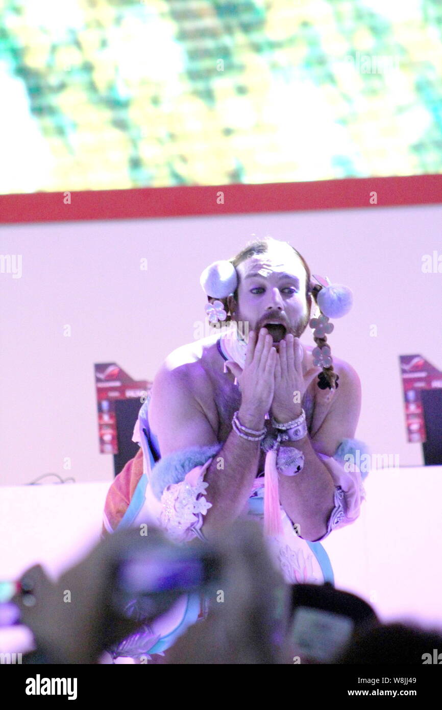 Australian cosplayer Richard Magarey, better known by his stage name ...