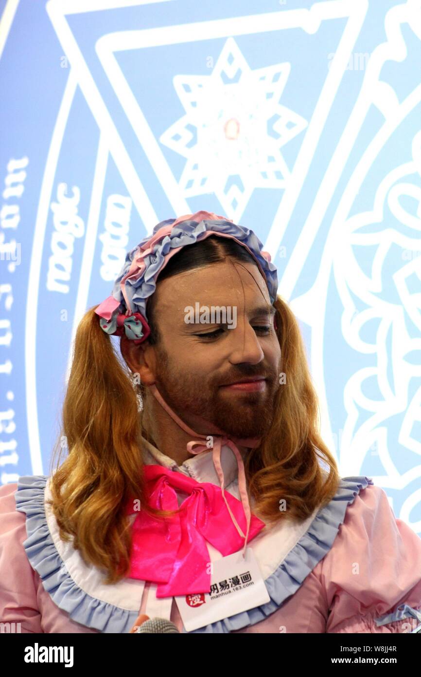 Australian cosplayer Richard Magarey, better known by his stage name ...