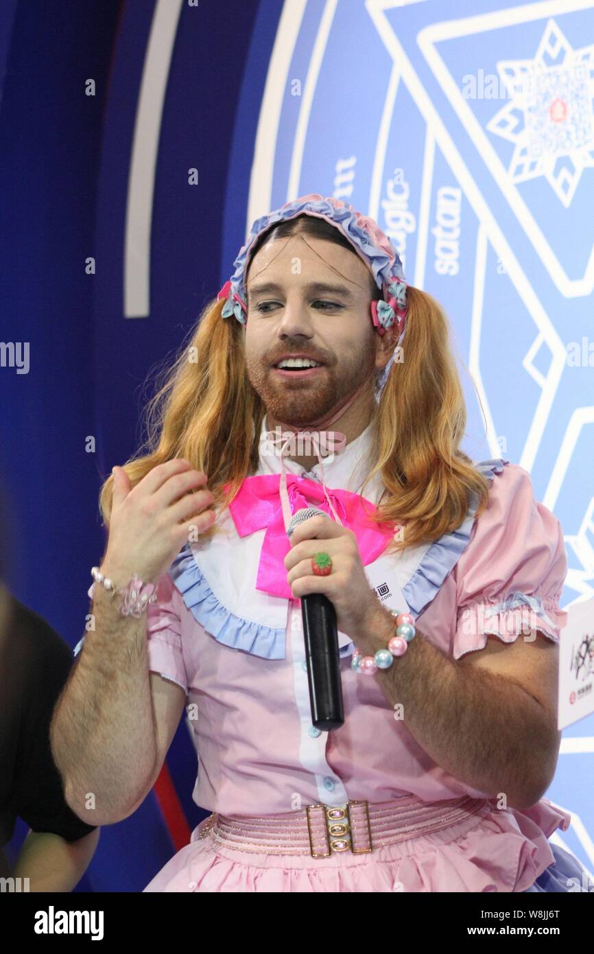 Australian cosplayer Richard Magarey, better known by his stage name ...