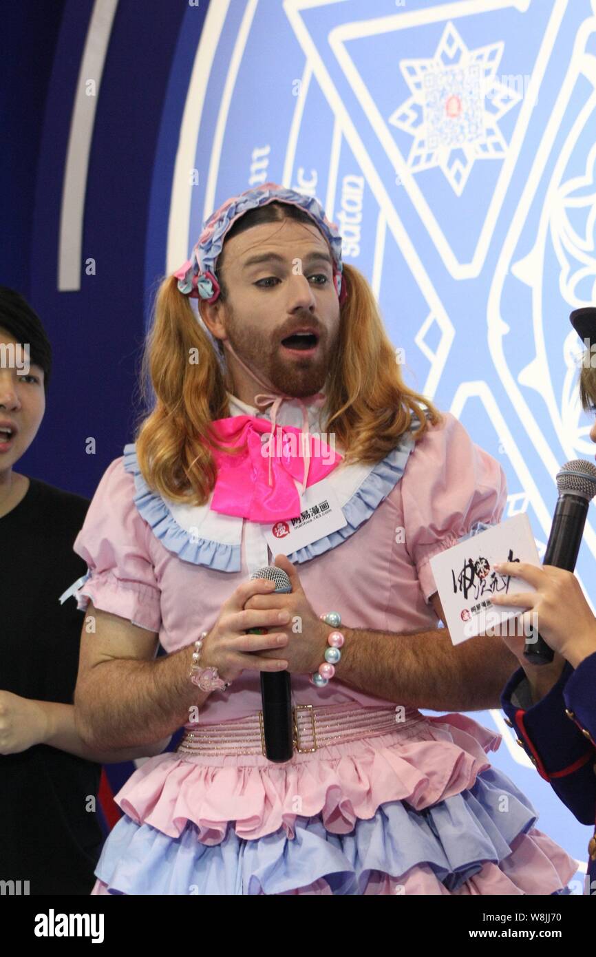 Australian cosplayer Richard Magarey, better known by his stage name ...