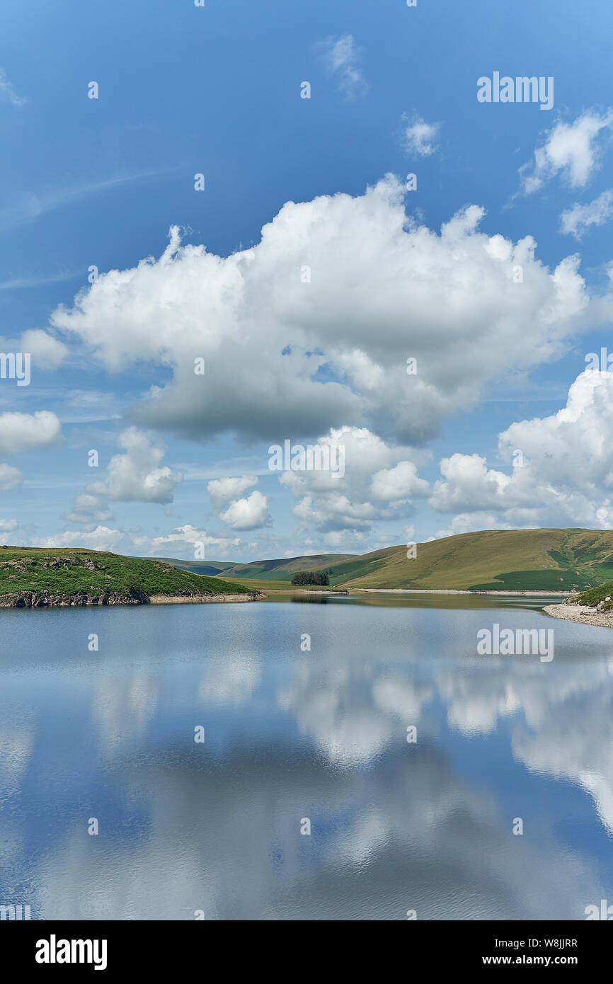 Elan Valley, Rhayader Craig Goch reservoir in Wales Stock Photo - Alamy