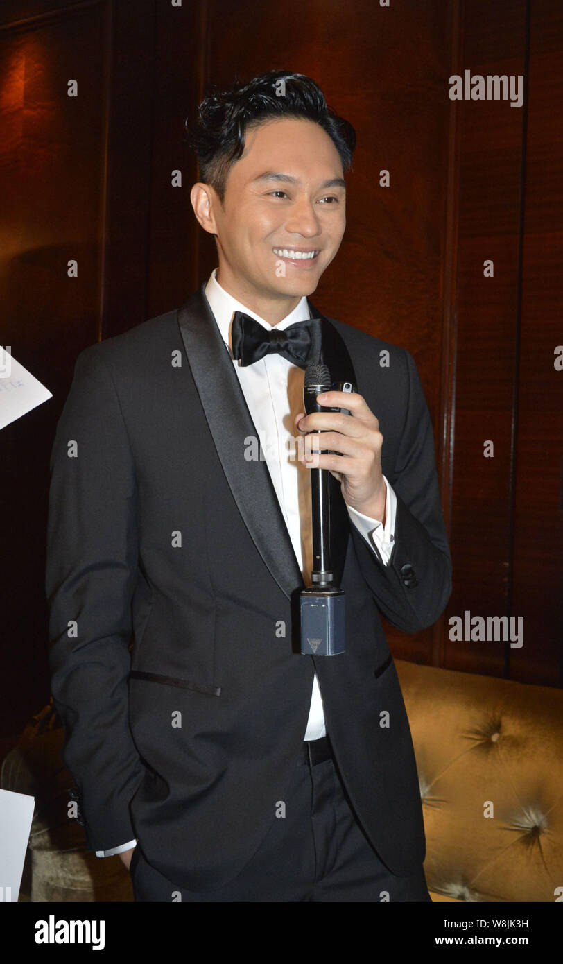 Hong Kong actor Julian Cheung smiles at a launch event for the New ...