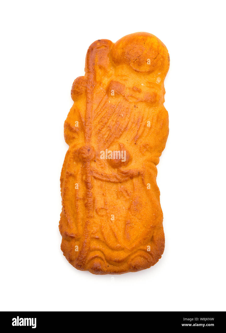 cake of Chinese traditional old man for the Mid Autumn Festival Stock ...