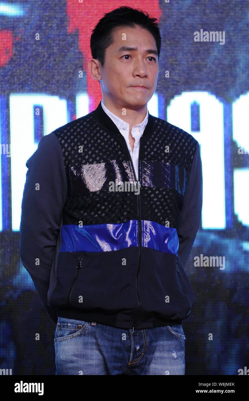 Hong Kong actor Tony Leung attends the press conference for the ...