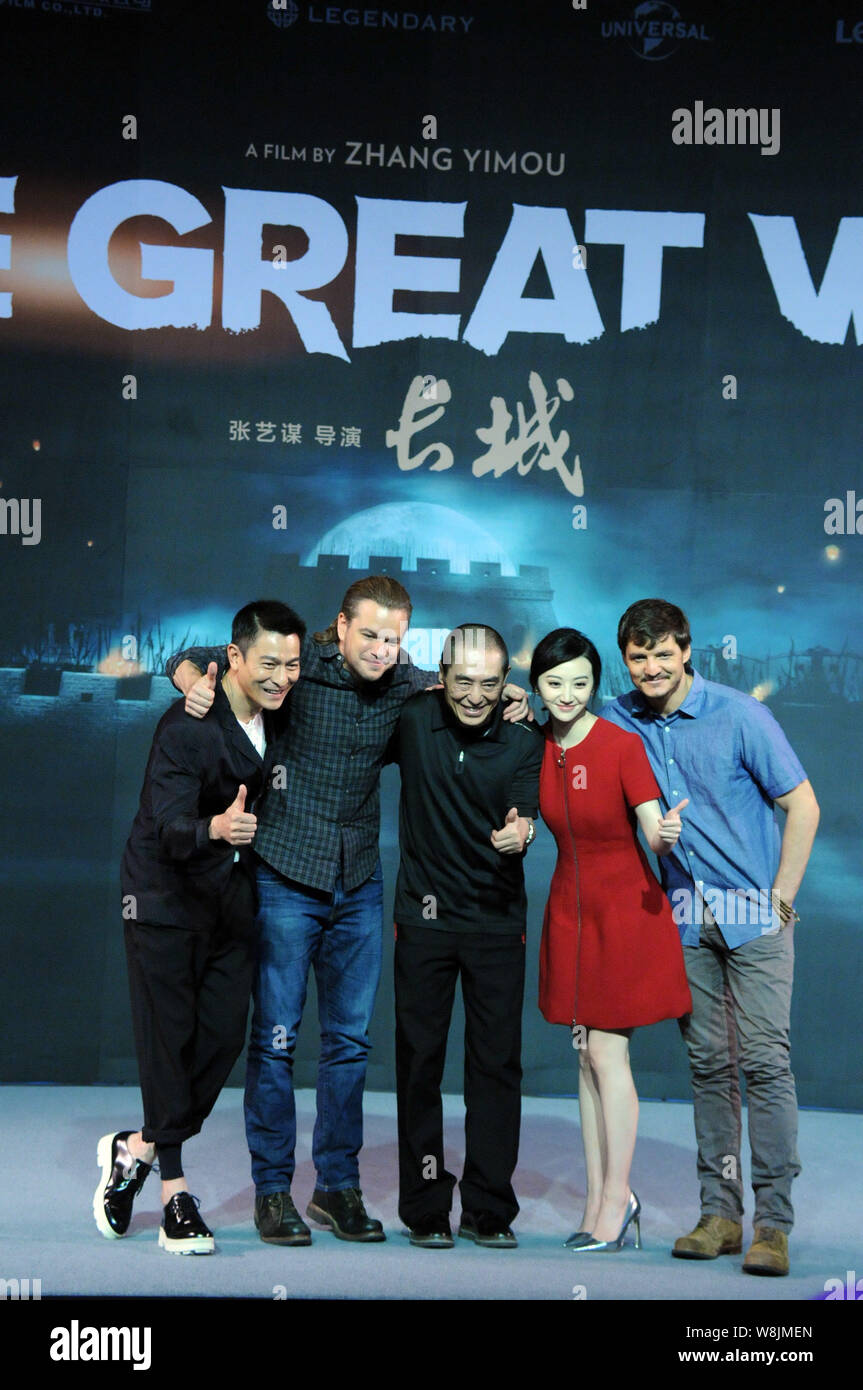 Andy lau the great wall hi-res stock photography and images - Alamy