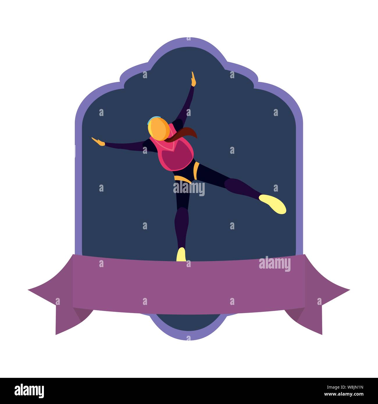 Female skydiving Cut Out Stock Images & Pictures - Alamy
