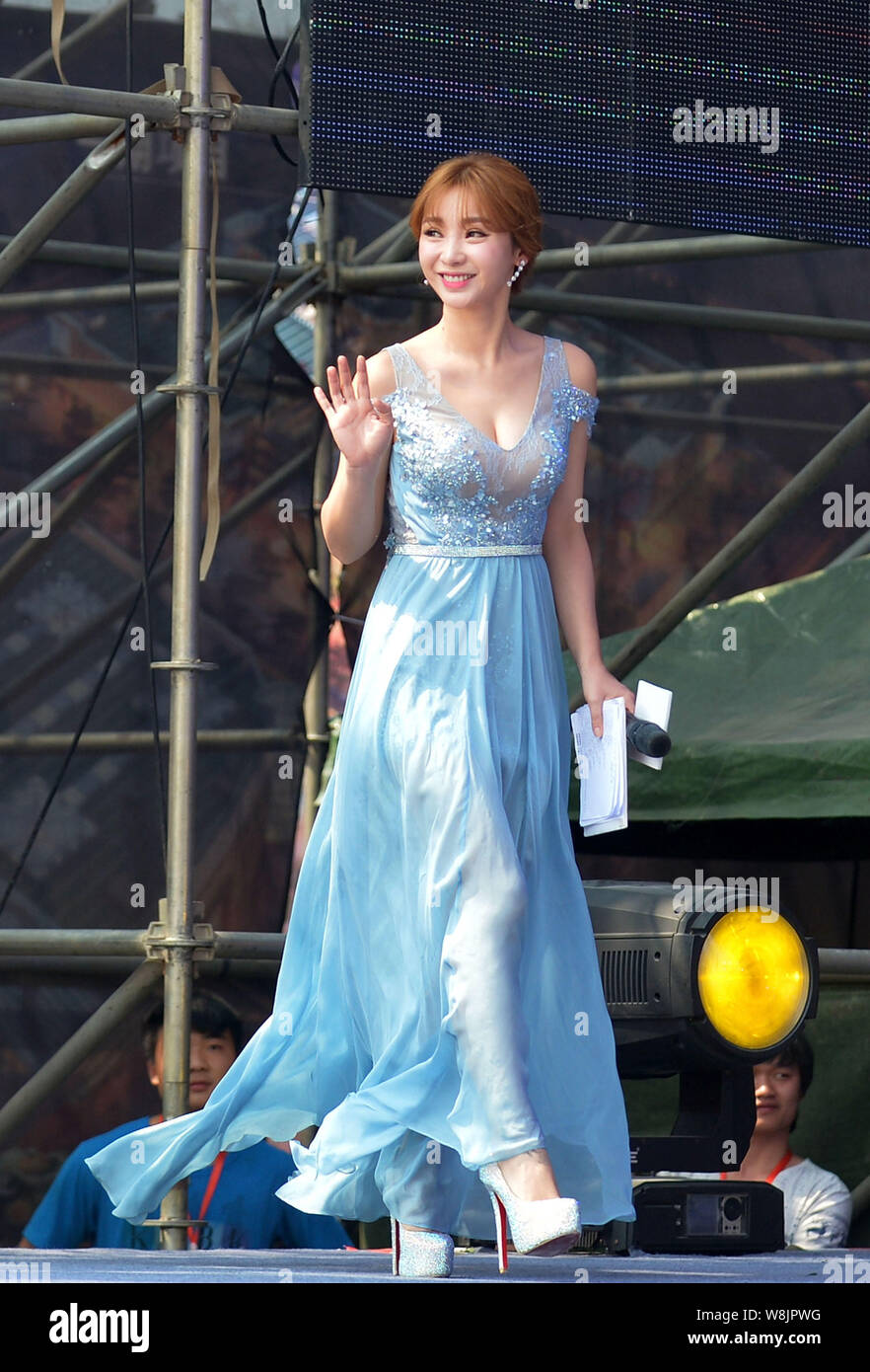 Chinese actress Liu Yan arrives for the opening ceremony for ...