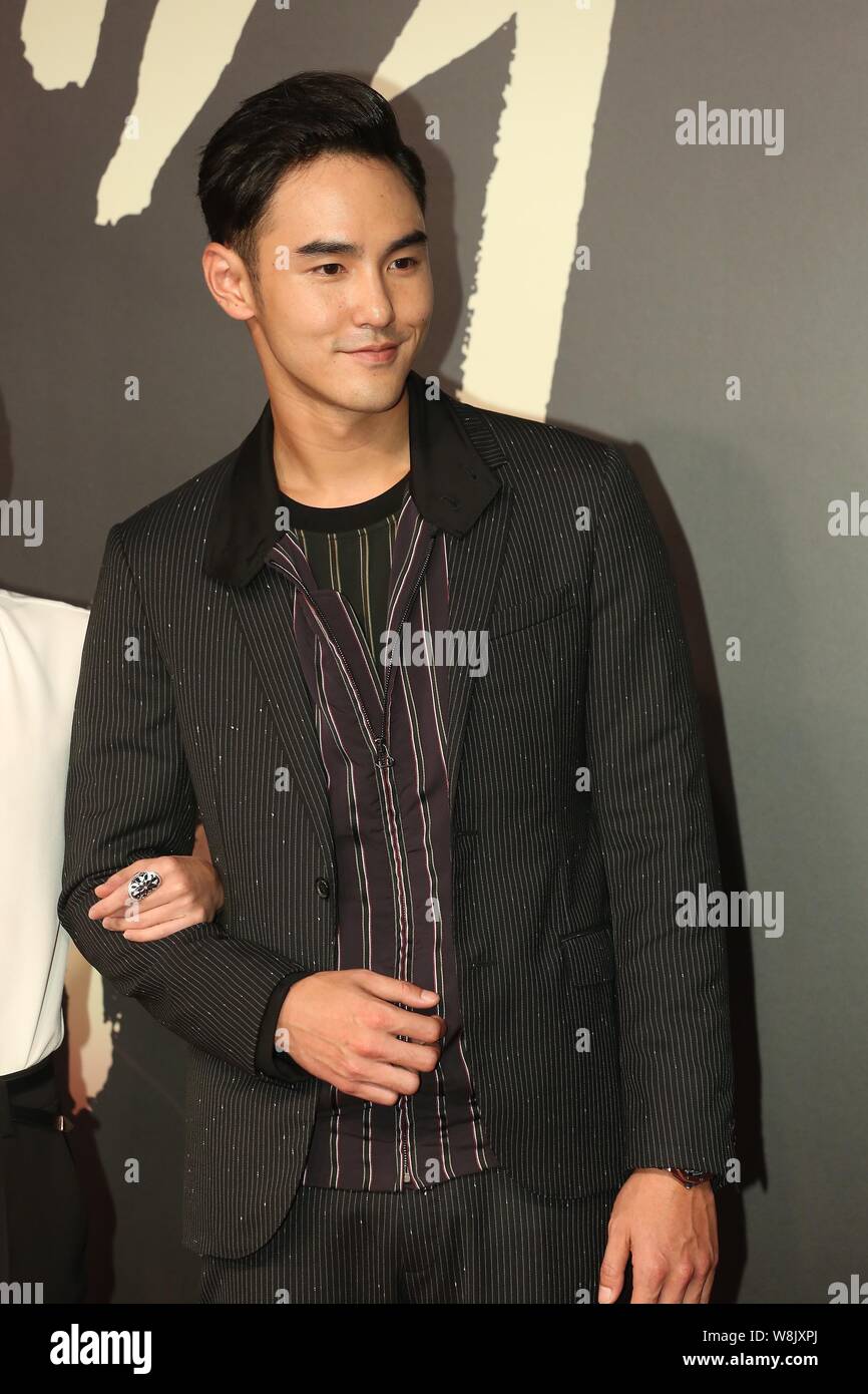 Taiwanese actor Ethan Juan poses at a premiere for his movie "The ...