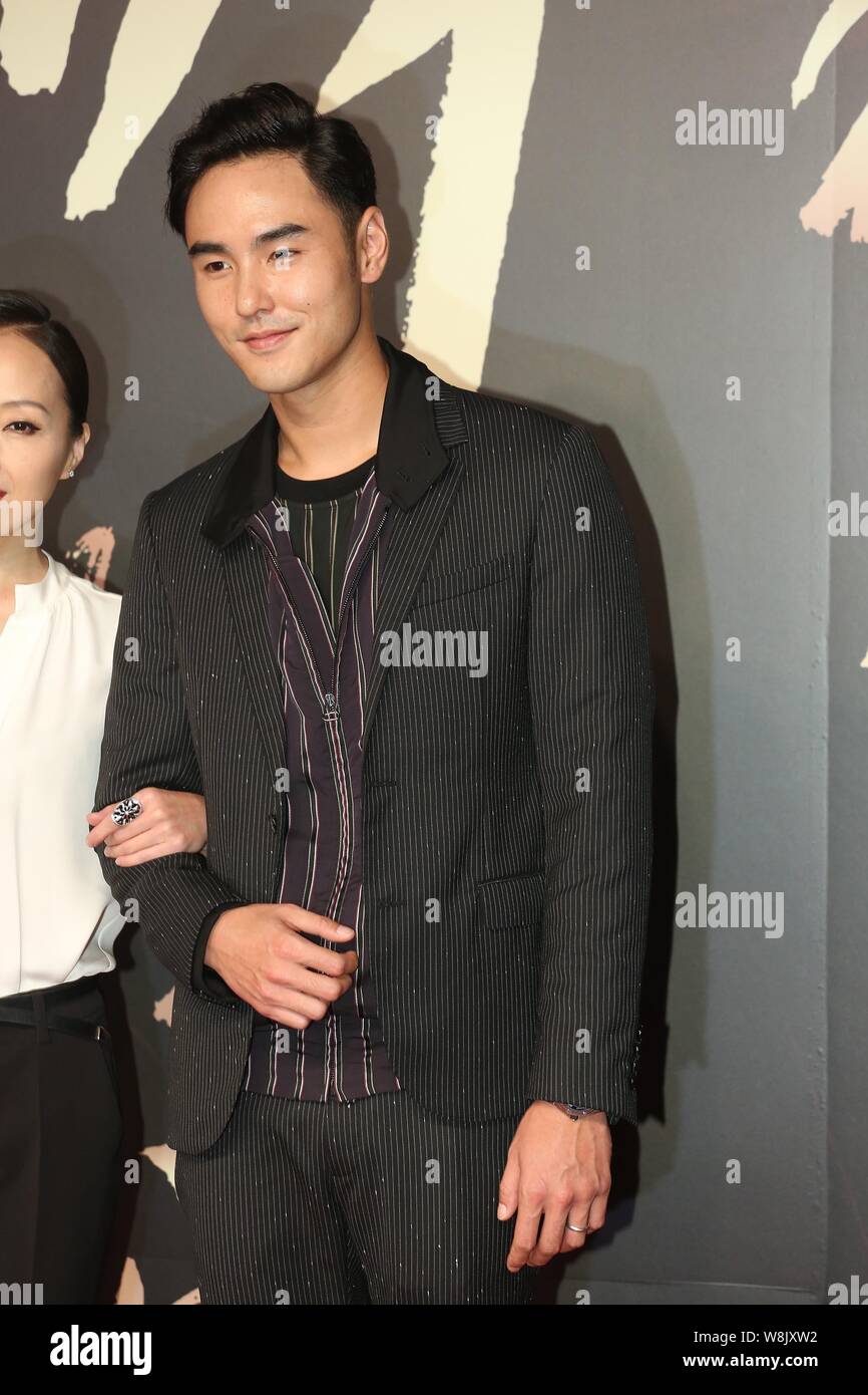 Taiwanese actor Ethan Juan poses at a premiere for his movie "The ...