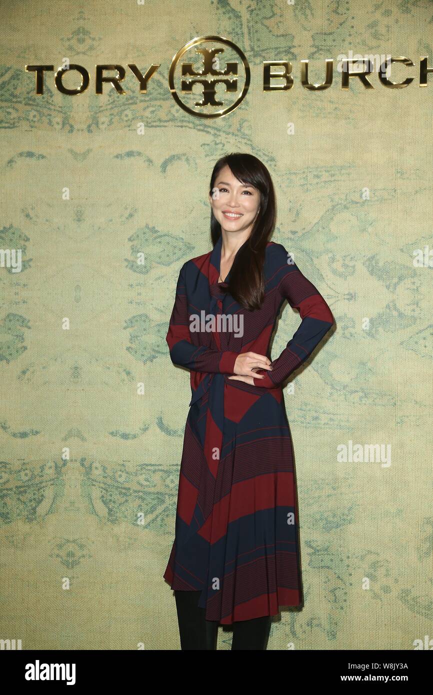 Singaporean singer and actress Fann Wong poses during a promotional ...