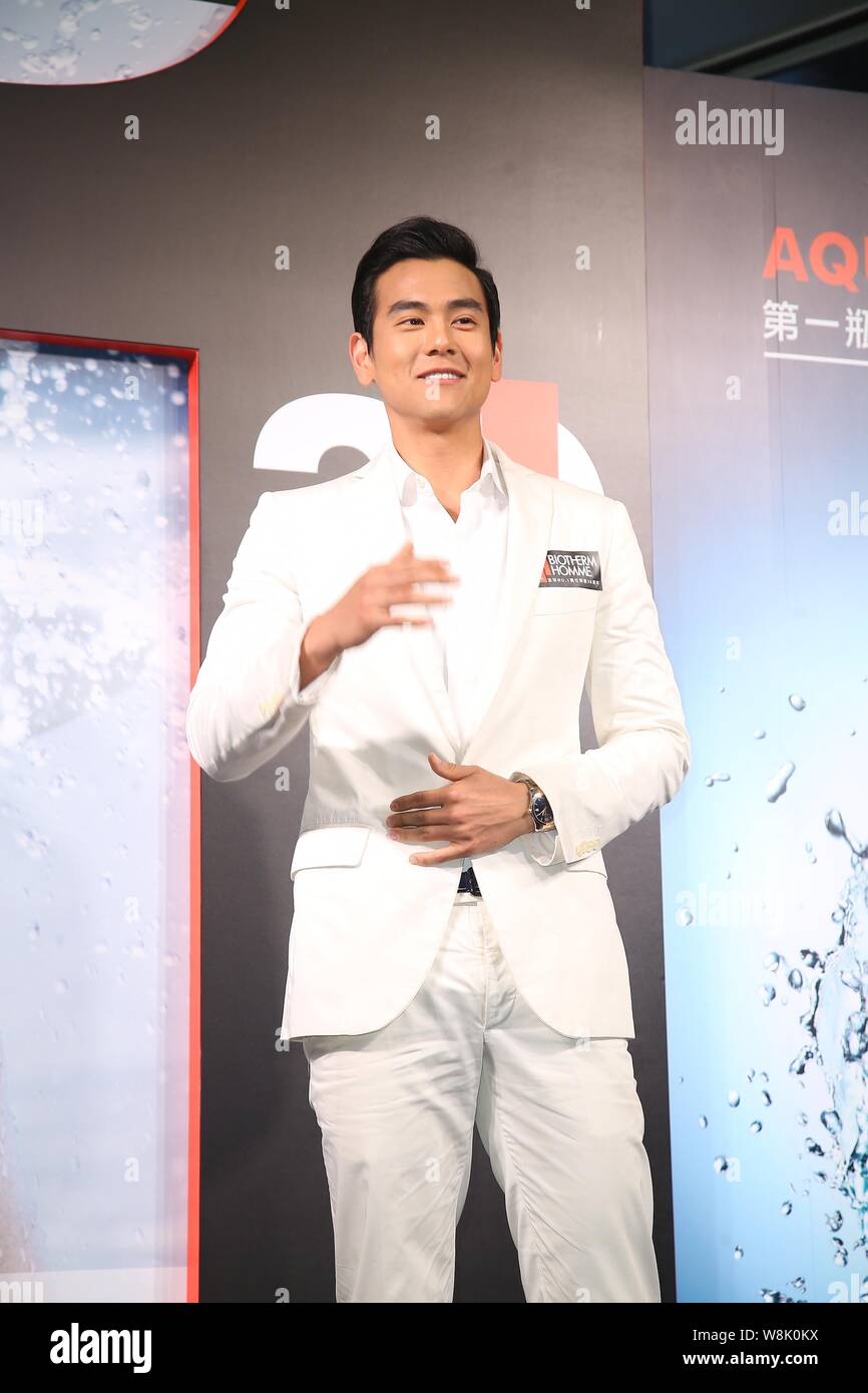 Taiwanese actor Eddie Peng poses during a promotional event for ...