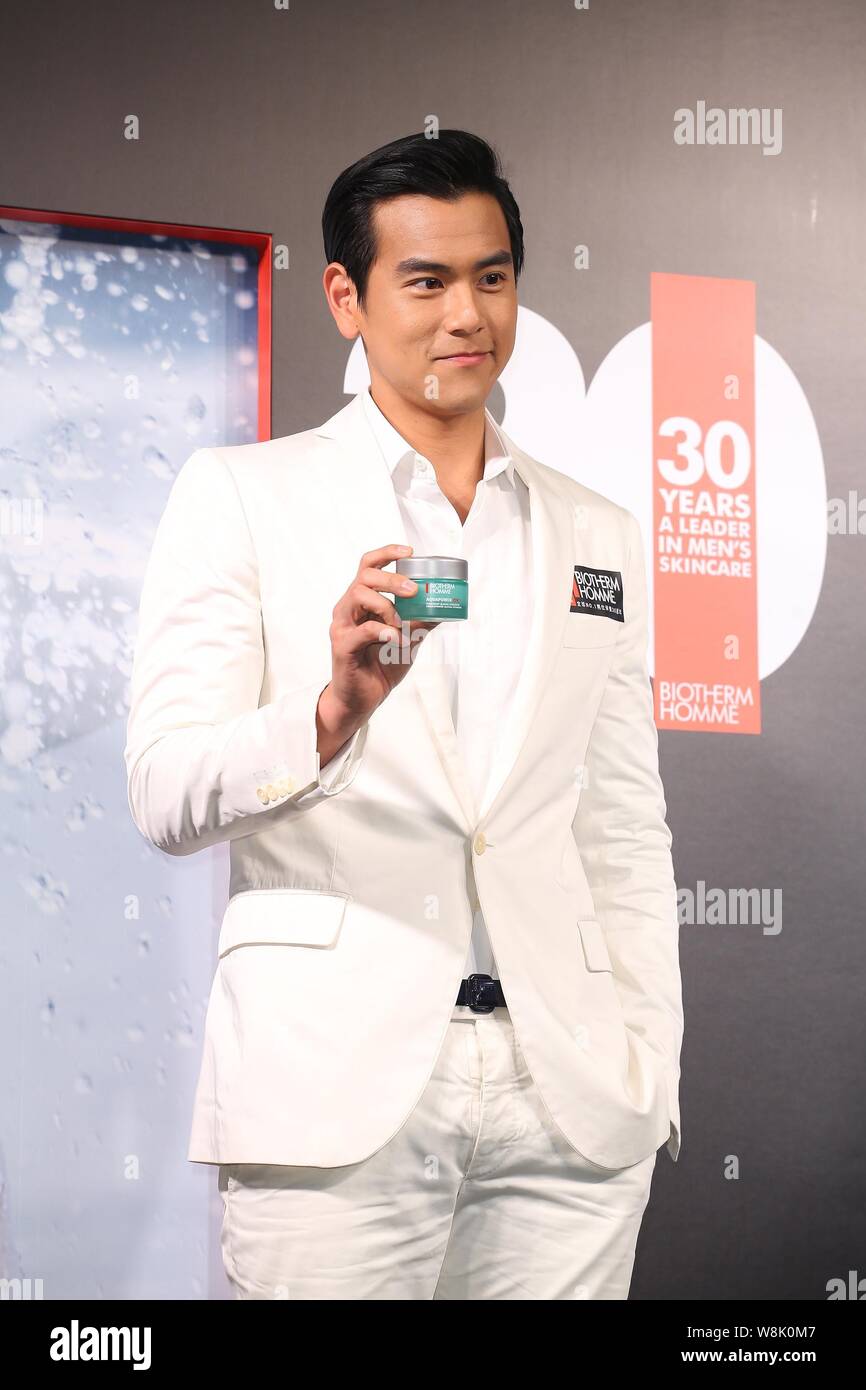 Taiwanese actor Eddie Peng poses during a promotional event for ...