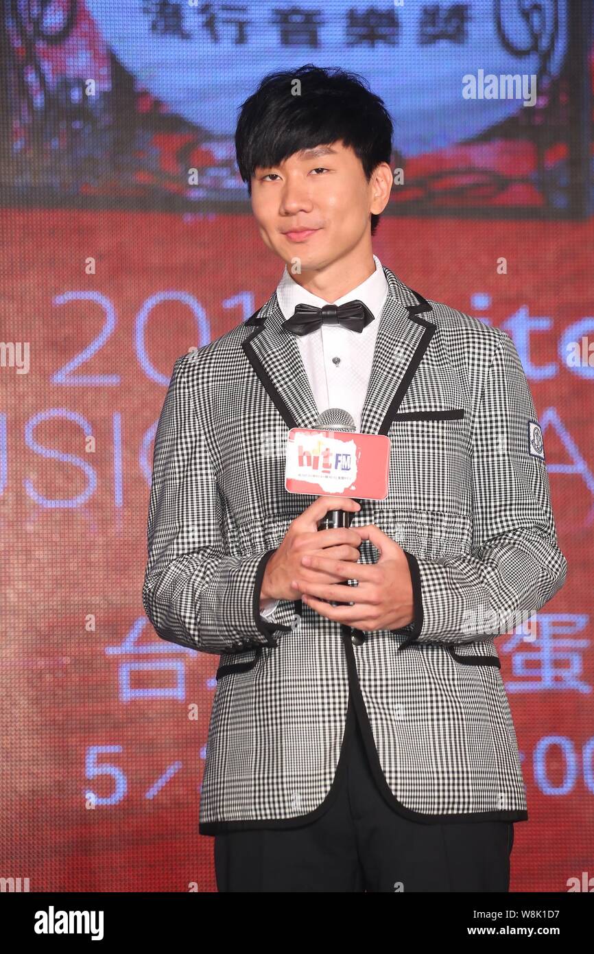 Singaporean singer JJ Lin attends a press conference for the 2015 Hito ...