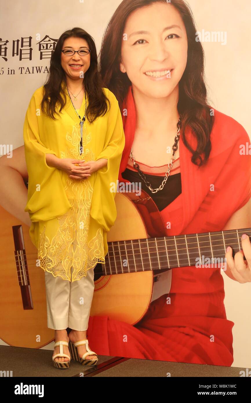 Japanese-Brazilian bossa nova singer Lisa Ono smiles during a press ...