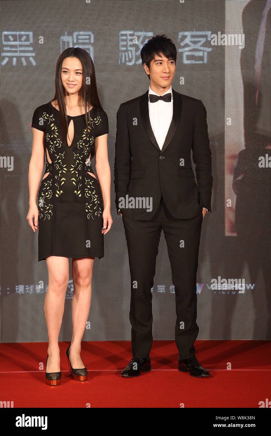 Chinese actress Tang Wei, left, and Taiwan-based American singer and ...