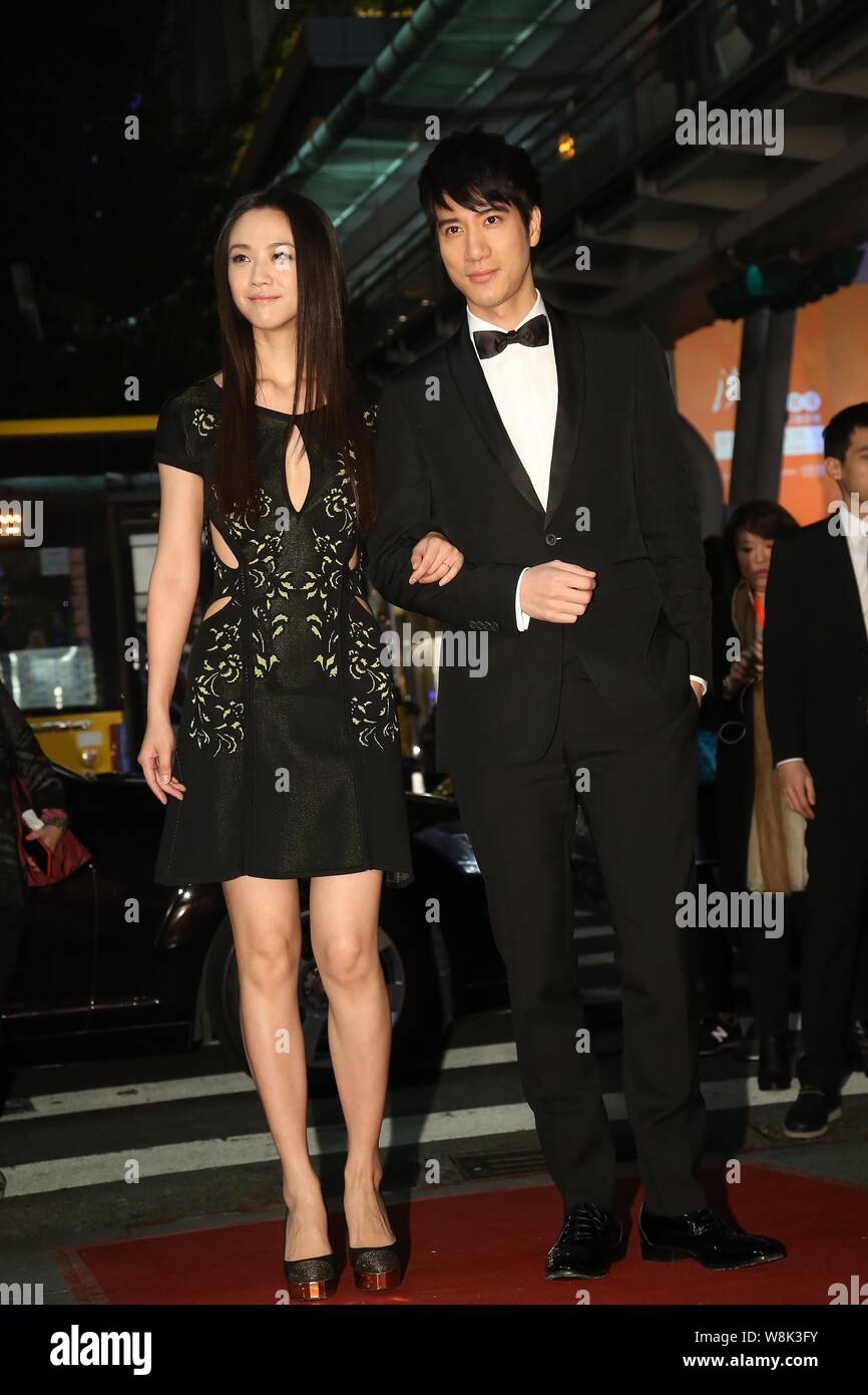 Chinese actress Tang Wei, left, and Taiwan-based American singer and ...