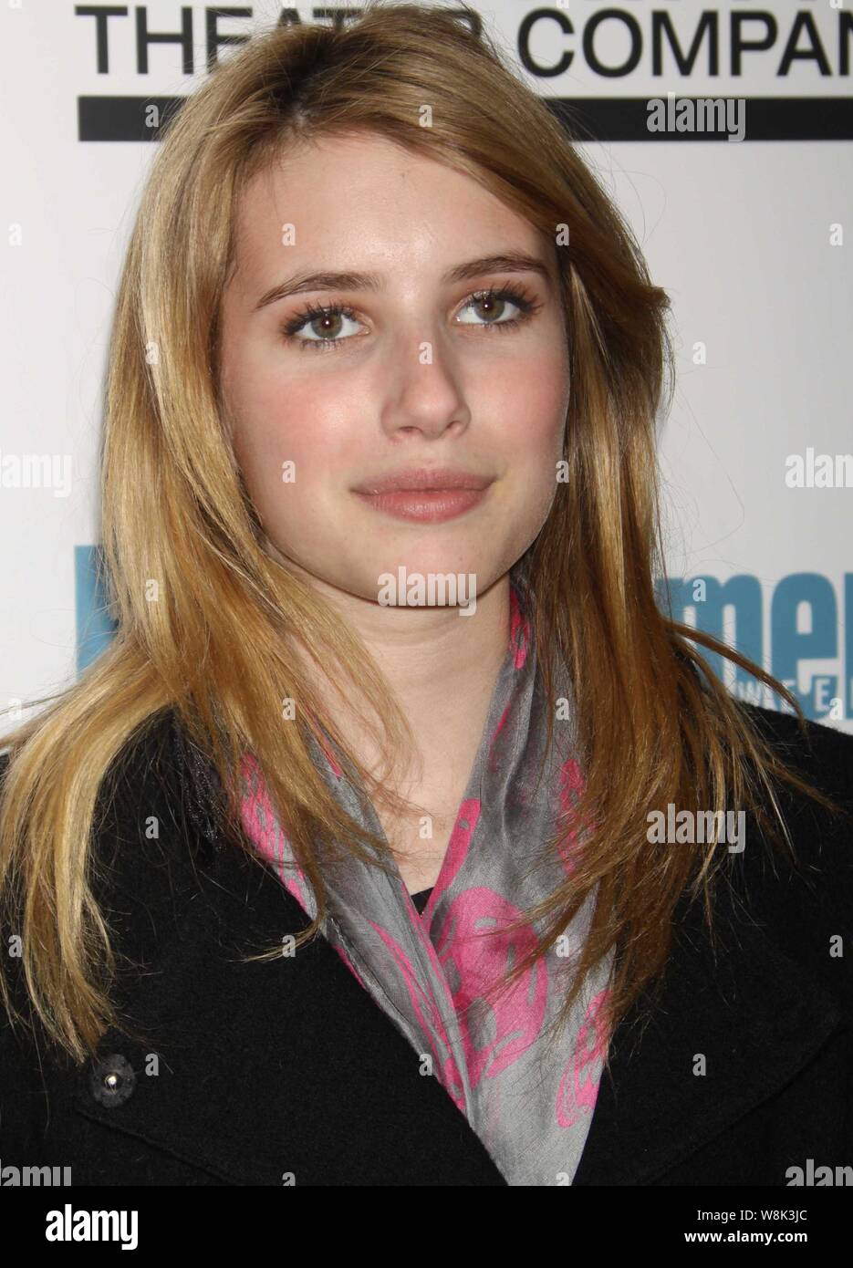 Emma Roberts, 2009, Photo By John Barrett/PHOTOlink Stock Photo - Alamy