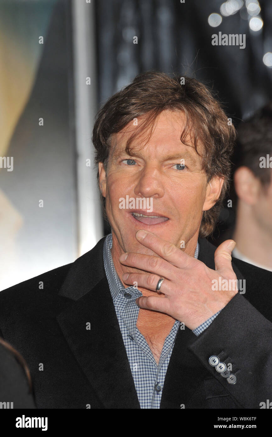 LOS ANGELES, CA. January 21, 2010: Dennis Quaid at the world premiere ...
