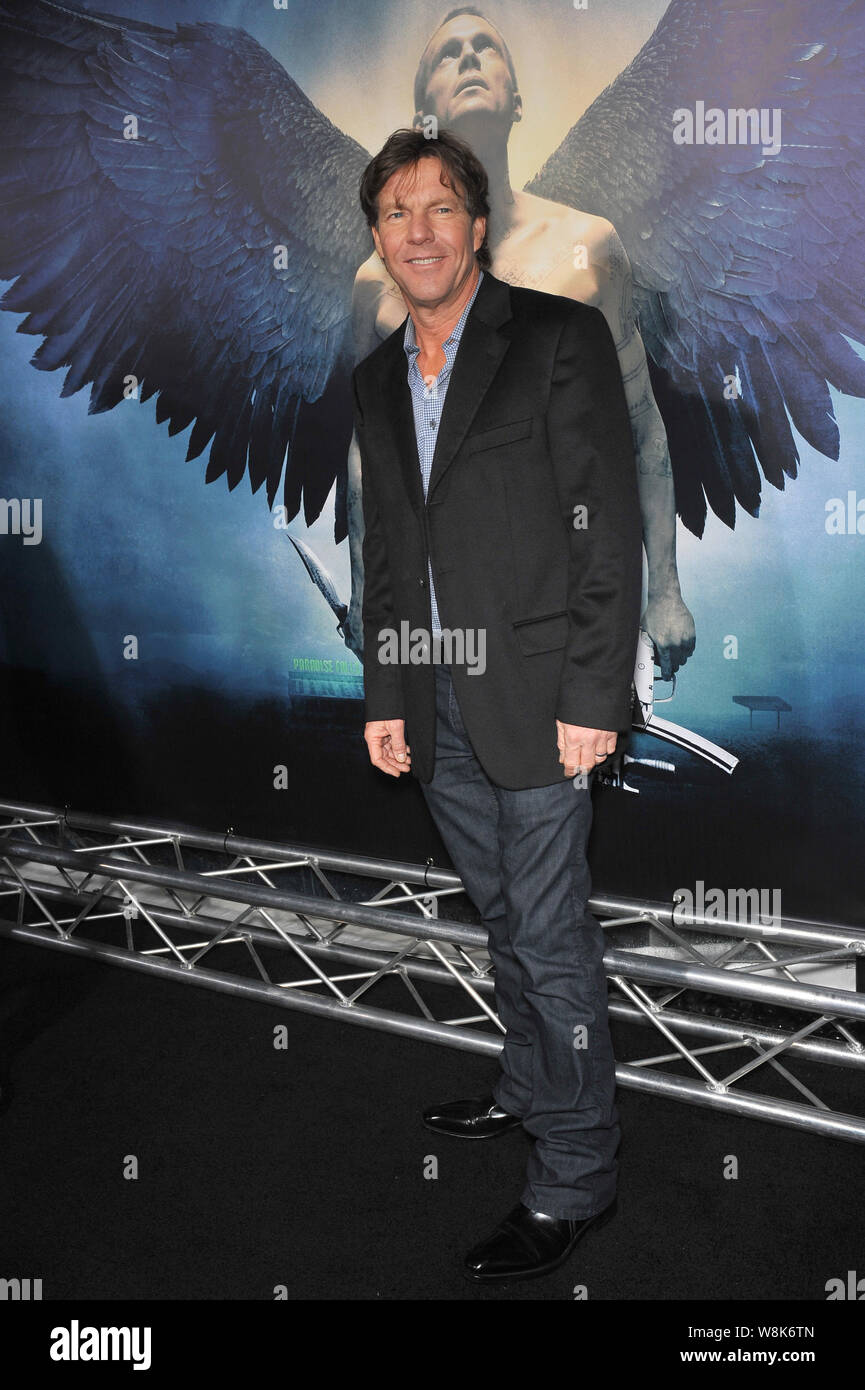 LOS ANGELES, CA. January 21, 2010: Dennis Quaid at the world premiere ...