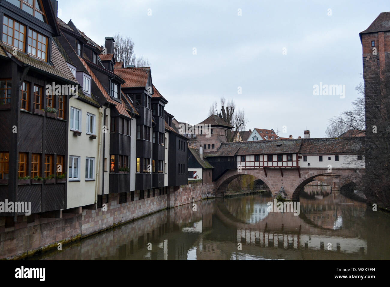 Quiet german town hi-res stock photography and images - Alamy